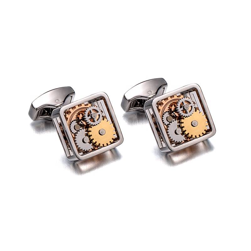 Men’s Mechanical Design Cufflinks