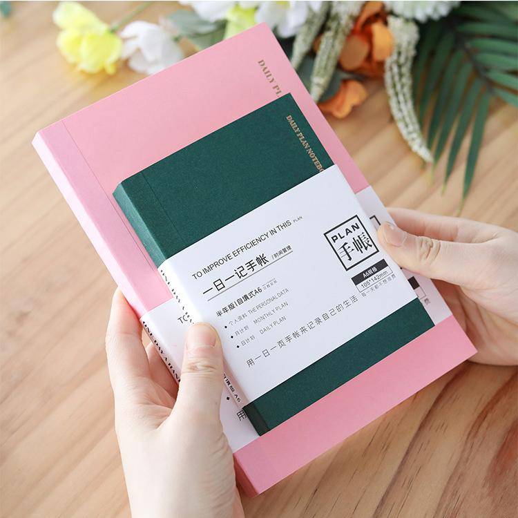 Undated Personal Daily 1/2 Year Timeline Planner